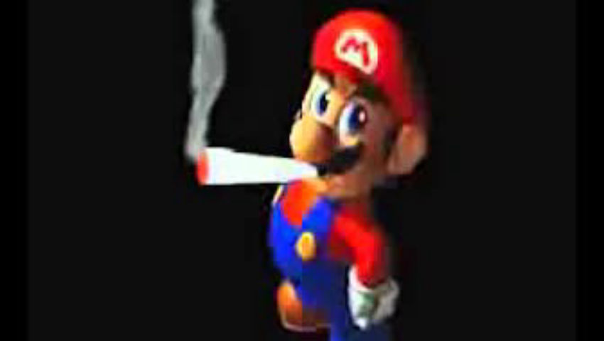 Super Mario Smoking Weed The Movie - THECOOL